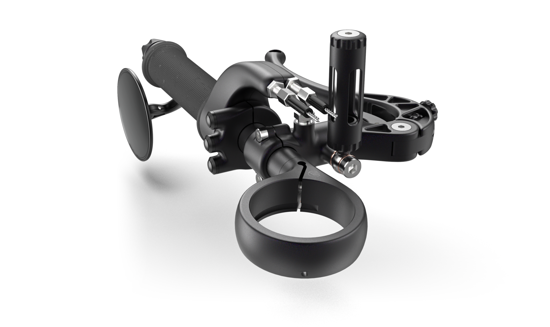 Motorcycle Switch CNC V2 3 buttons by MessnerMoto