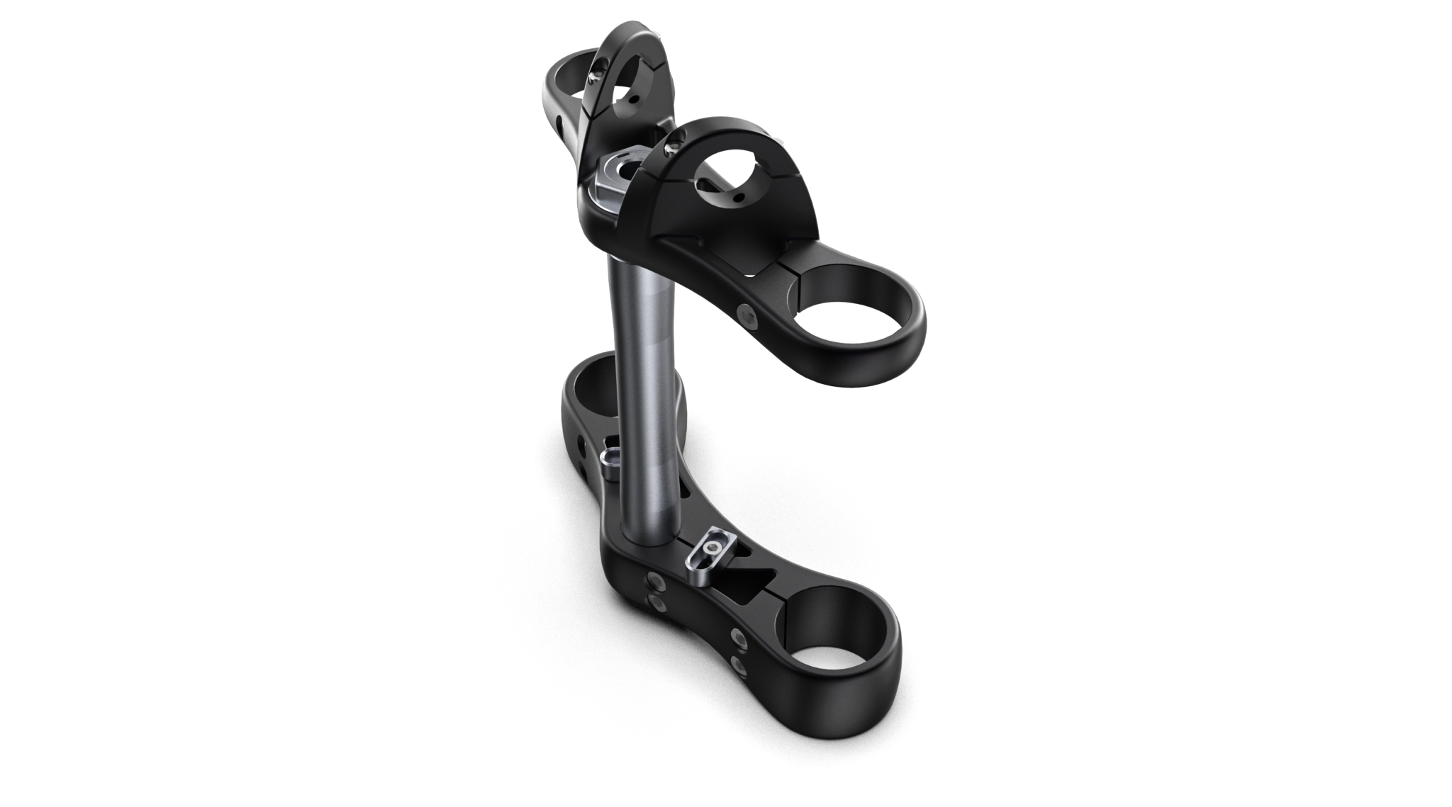 Race Custom Triple Tree(with Risers) CNC Conversion (Any Fork To Any Bike)